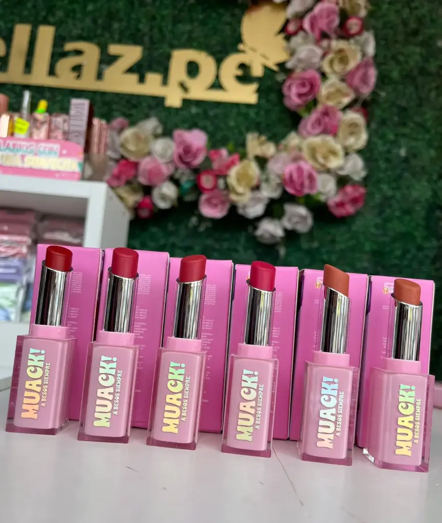 Labial velvet barra Muack AGL-600 | Bellaz Lima